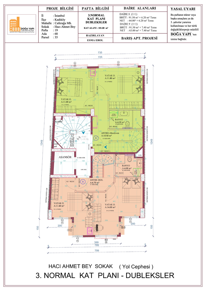 BARIŞ APT. PROJESİ